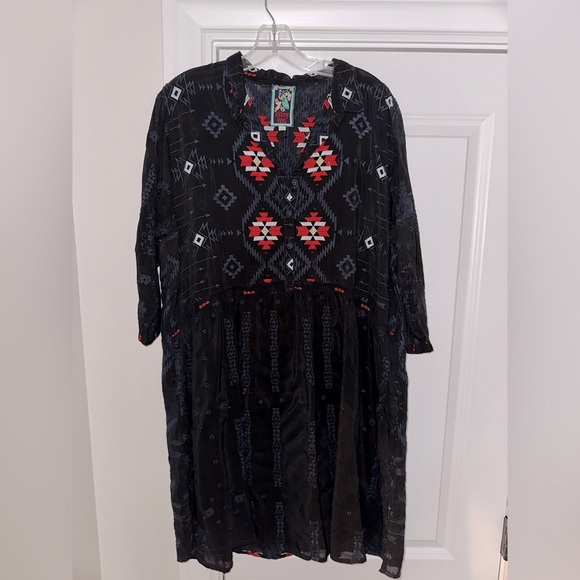 Johnny Was | Dresses | Johnny Was Aztec Pattern Dress | Poshmark